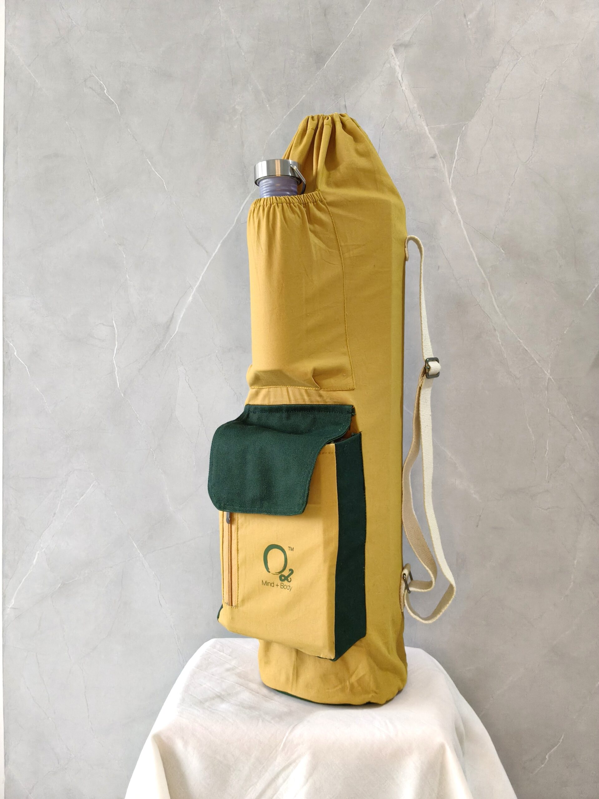 Yellow Mellow - Block Style Yoga Bag - SkiD O2